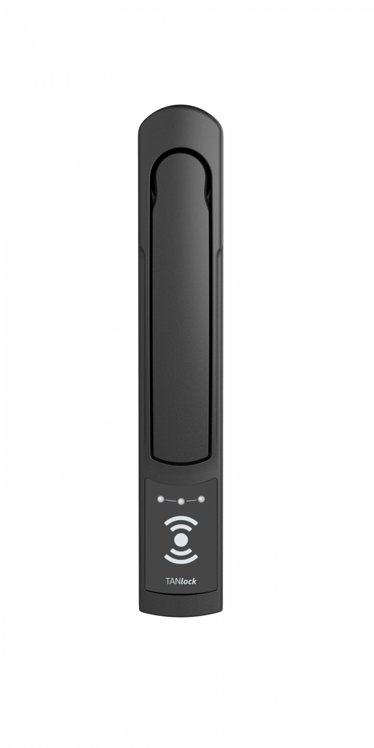 The electronic lock for server cabinets and data centers