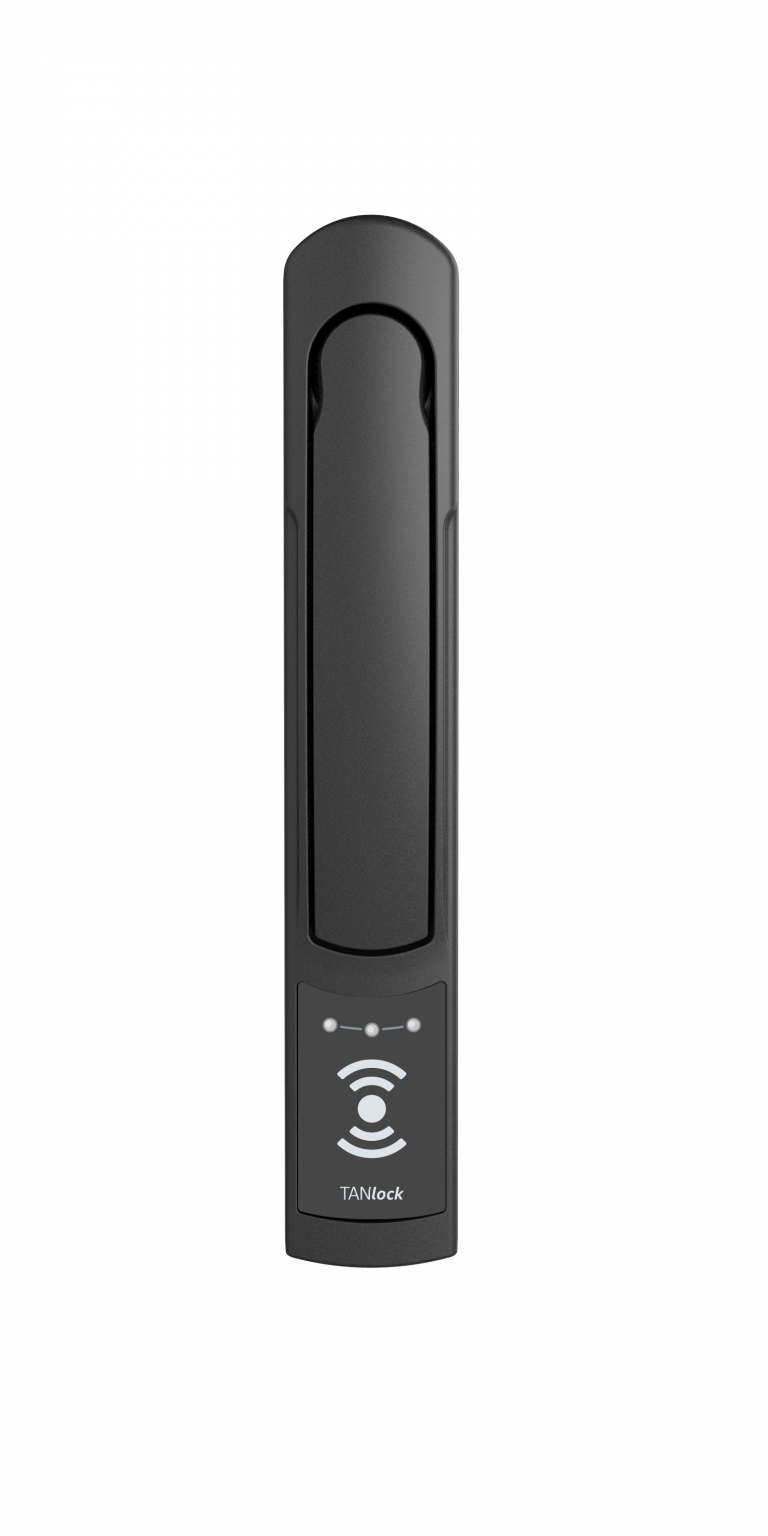 The electronic lock for server cabinets and data centers