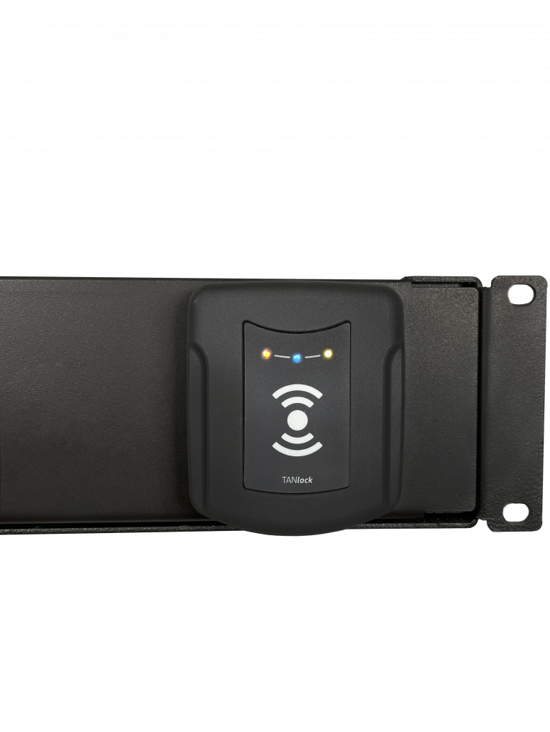 The electronic lock for server cabinets and data centers