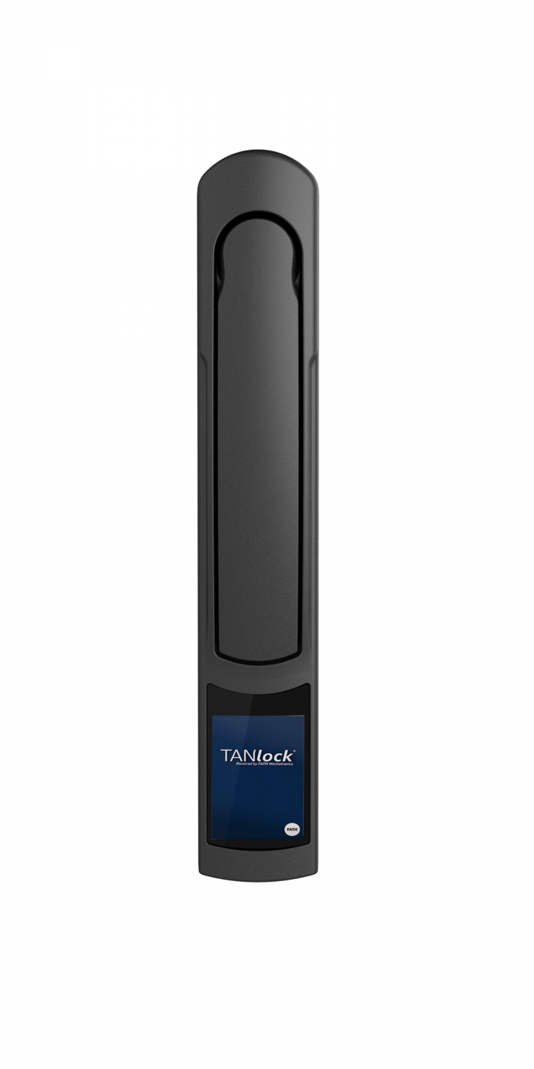 The electronic lock for server cabinets and data centers